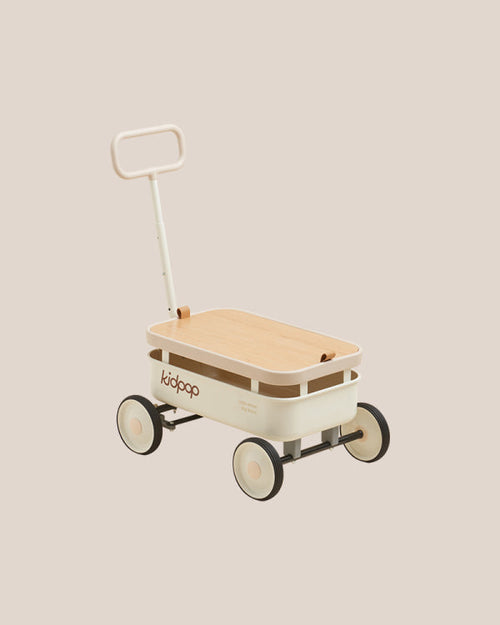3-in-1 Kids Wagon Convertible Pull Along and Push Walker