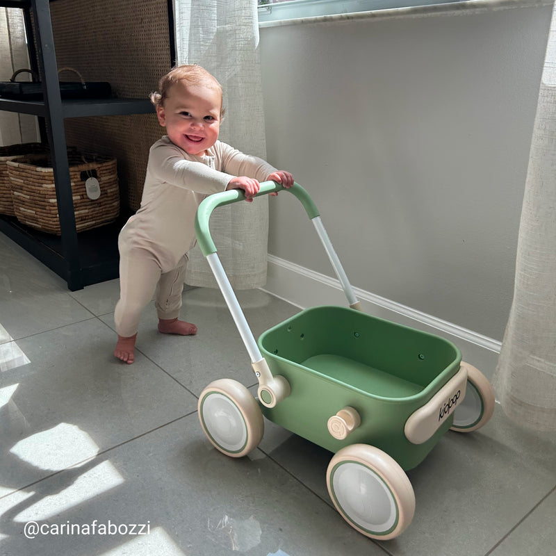 Baby Push Walker with Wheels | Lightweight & Stable Design